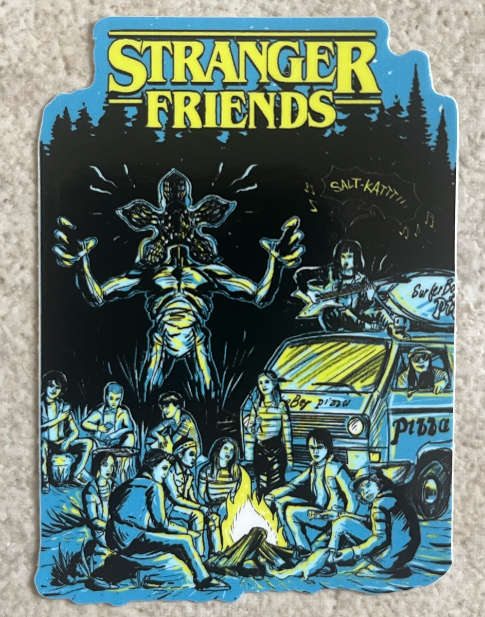 Strange Friends Vinyl Sticker – SaltKatApparel